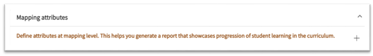 Adding Editing And Deleting Attributes For Curriculum Mapping Exxat